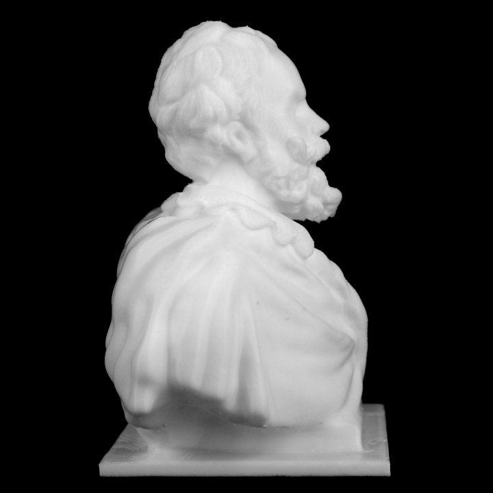 3D Printable Rubens at The Louvre, Paris by Scan The World