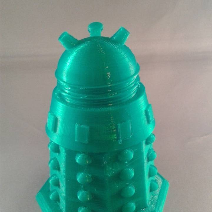 3D Printable dalek head, body and appendages by TOOBA KHAWAJA