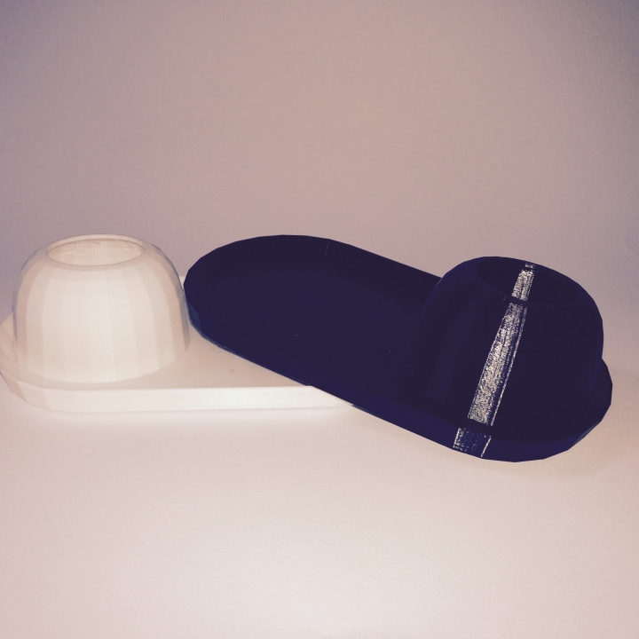 3D Printable Beer Party Plate by Stuart Argus