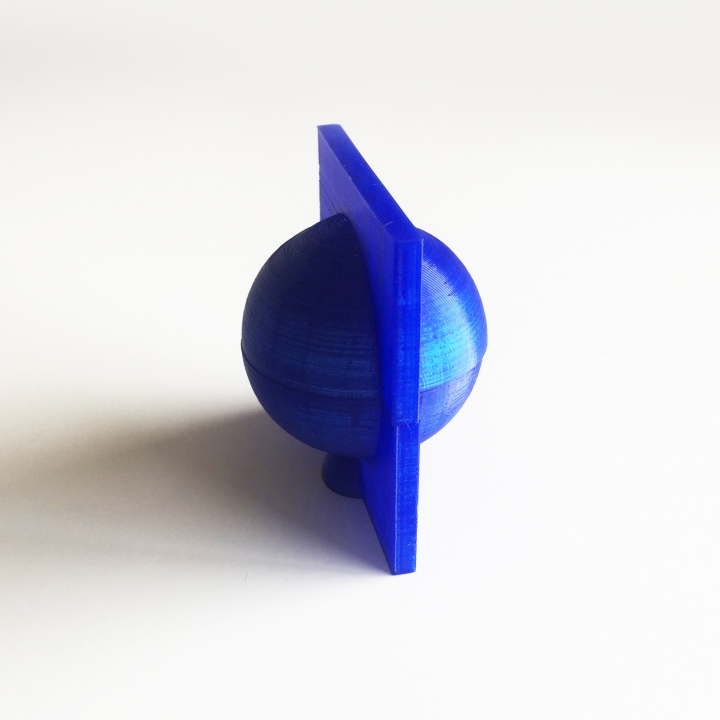 3D Printable Sphere Box # 2 by David Mussaffi