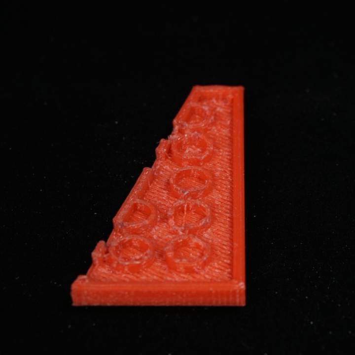 3D Printable Lego Plate 3x6 wing piece- left and right by Aamir Patel