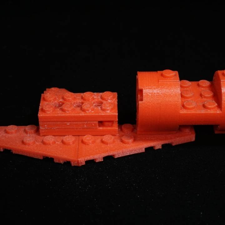 3D Printable Lego Plate 3x6 wing piece- left and right by Aamir Patel