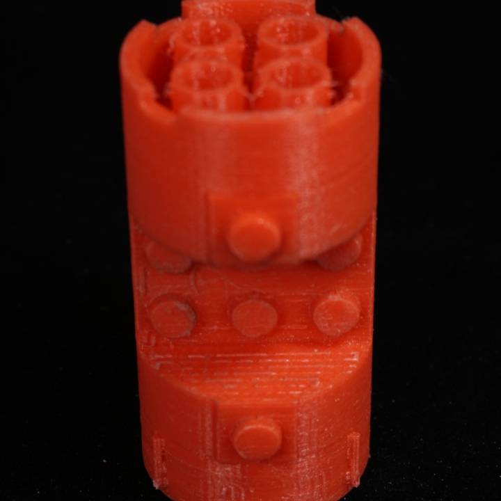 3D Printable Lego 3x6x3 engine piece by Aamir Patel