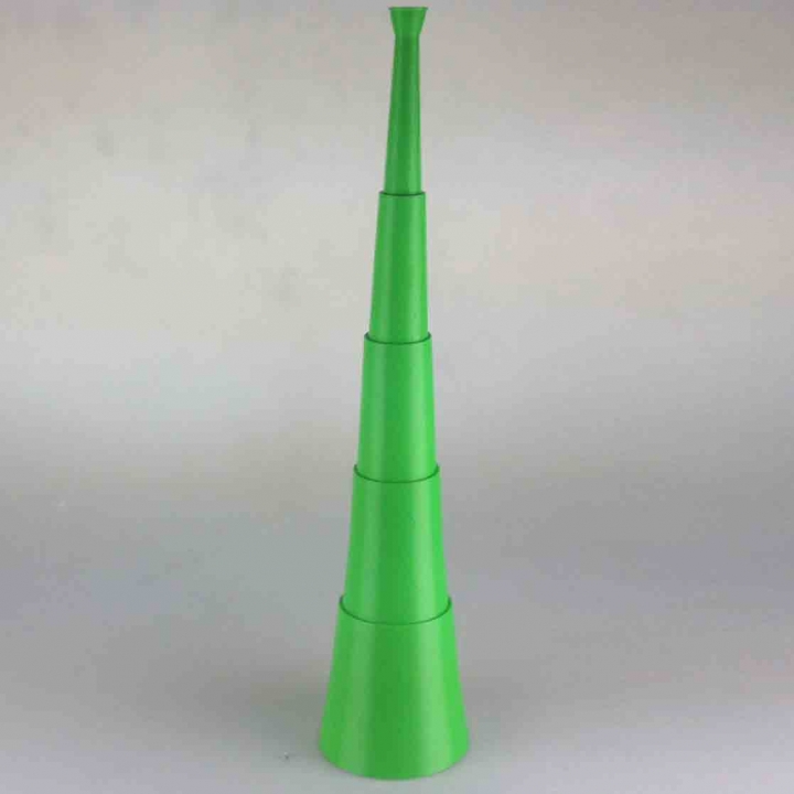 3D Printable Telescopic Trumpet by Kirby Downey