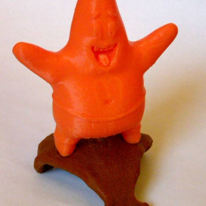 3D Printable Patrick Starfish by Andy de Bruin