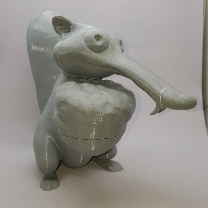 3D Printable Scrat - Ice age by Marco Villa