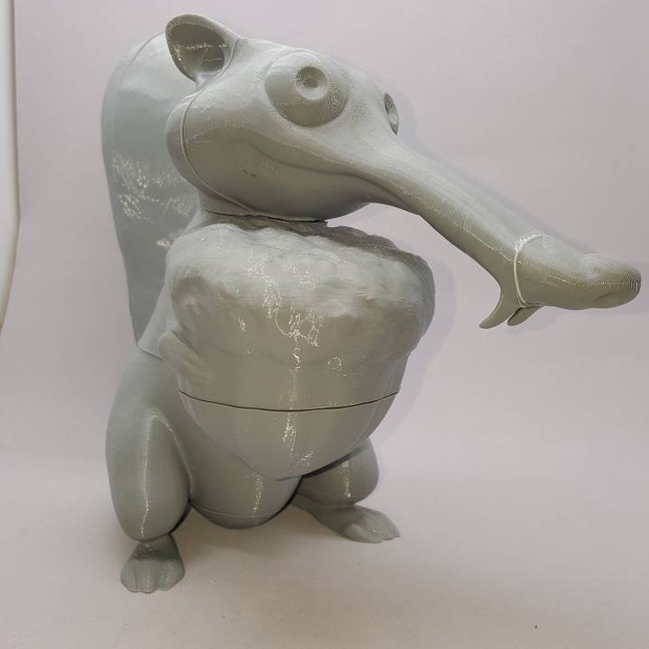 3D Printable Scrat - Ice age by Marco Villa
