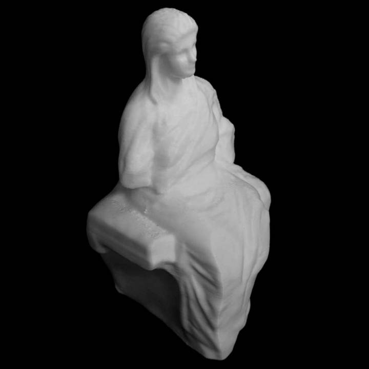3D Printable Marble Statue of Demeter at The British Museum, London by ...