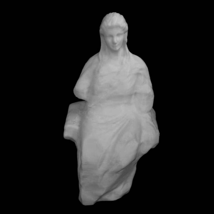 3D Printable Marble Statue of Demeter at The British Museum, London by ...