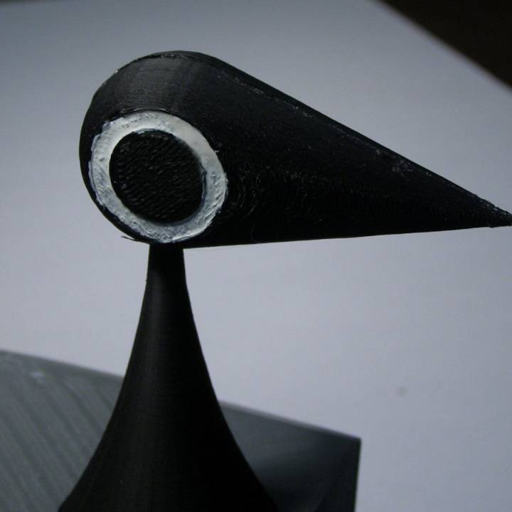 3D Printable Monument valley box with crow by Diego Pérez