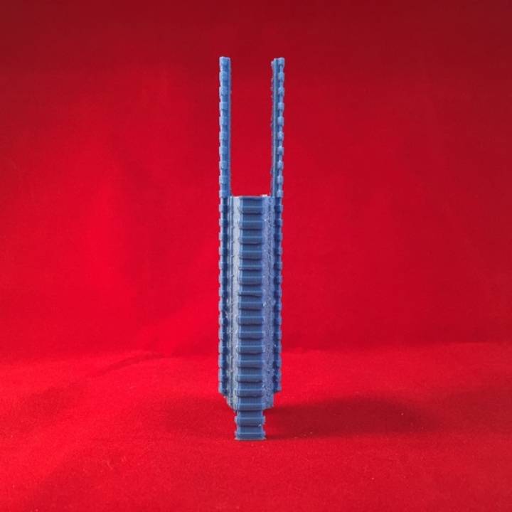 3D Printable SCAR L/H front rail extension by Roger Alejandro Guerrero