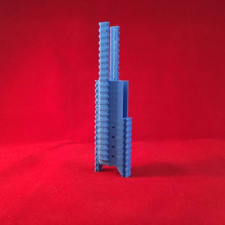 3D Printable SCAR L/H front rail extension by Roger Alejandro Guerrero