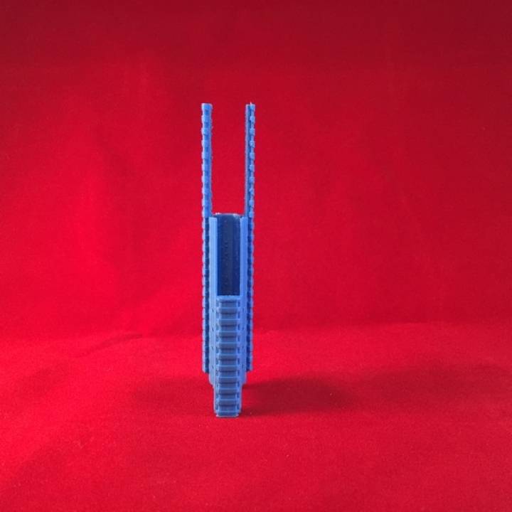3D Printable SCAR L/H front rail extension by Roger Alejandro Guerrero
