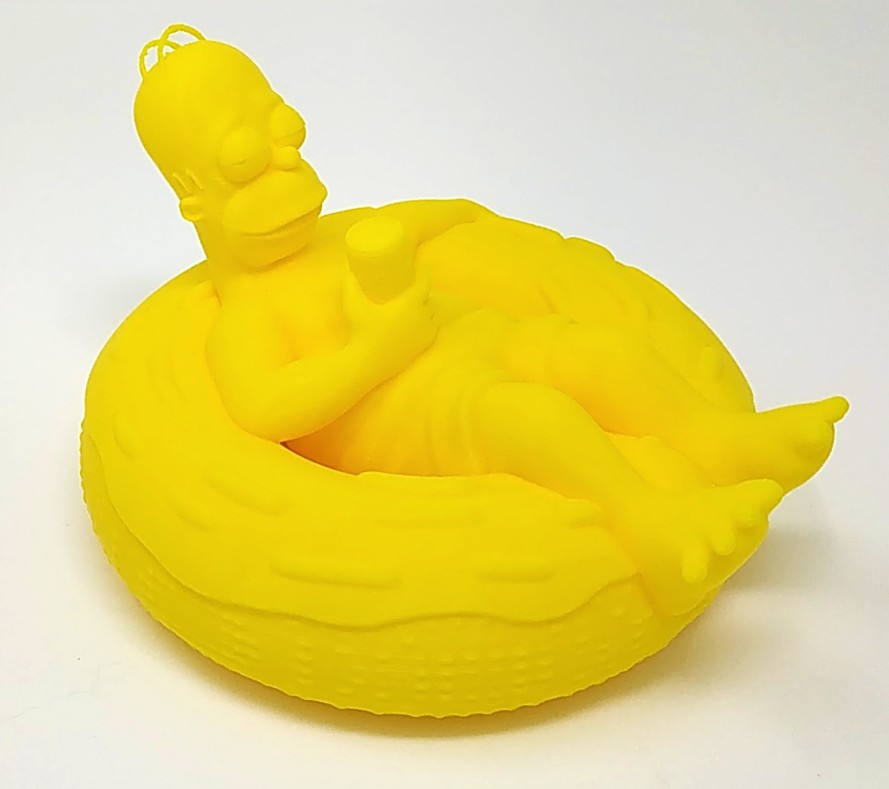3D Printable Homer with integrated support by Udo Graf