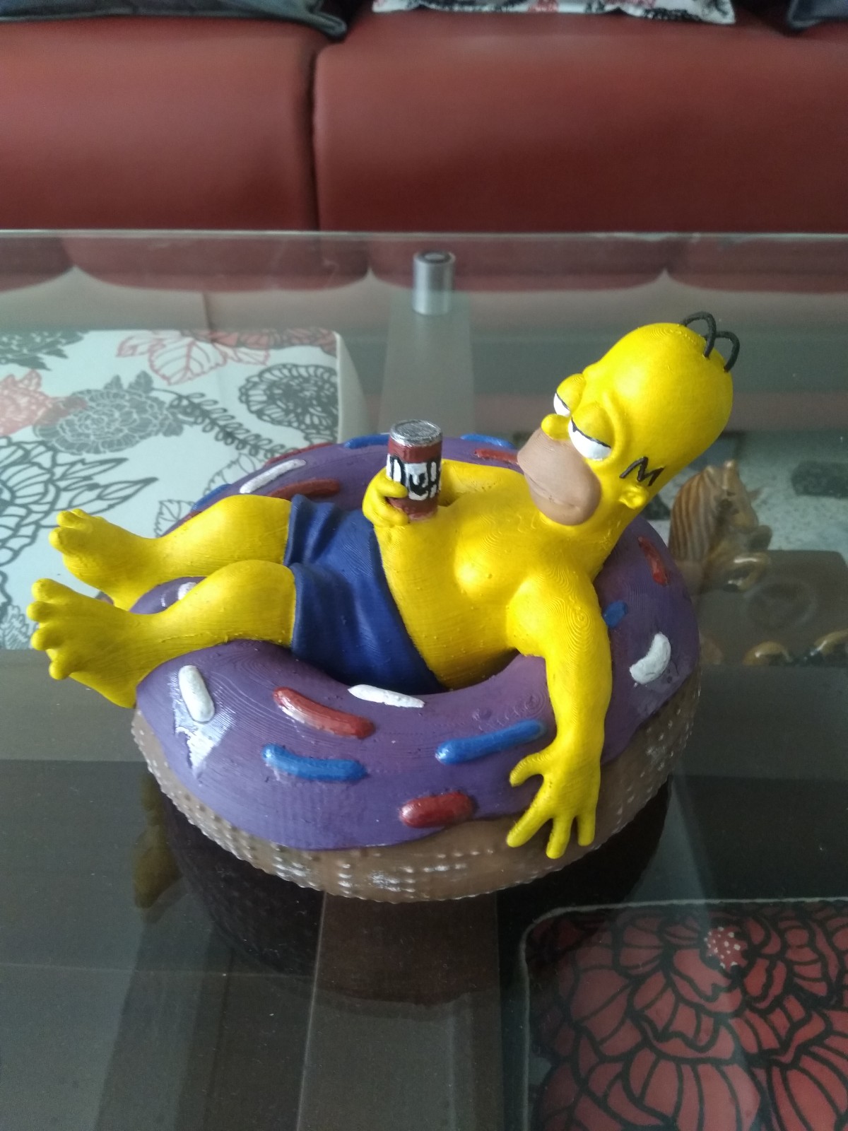 3D Printable Homer with integrated support by Udo Graf
