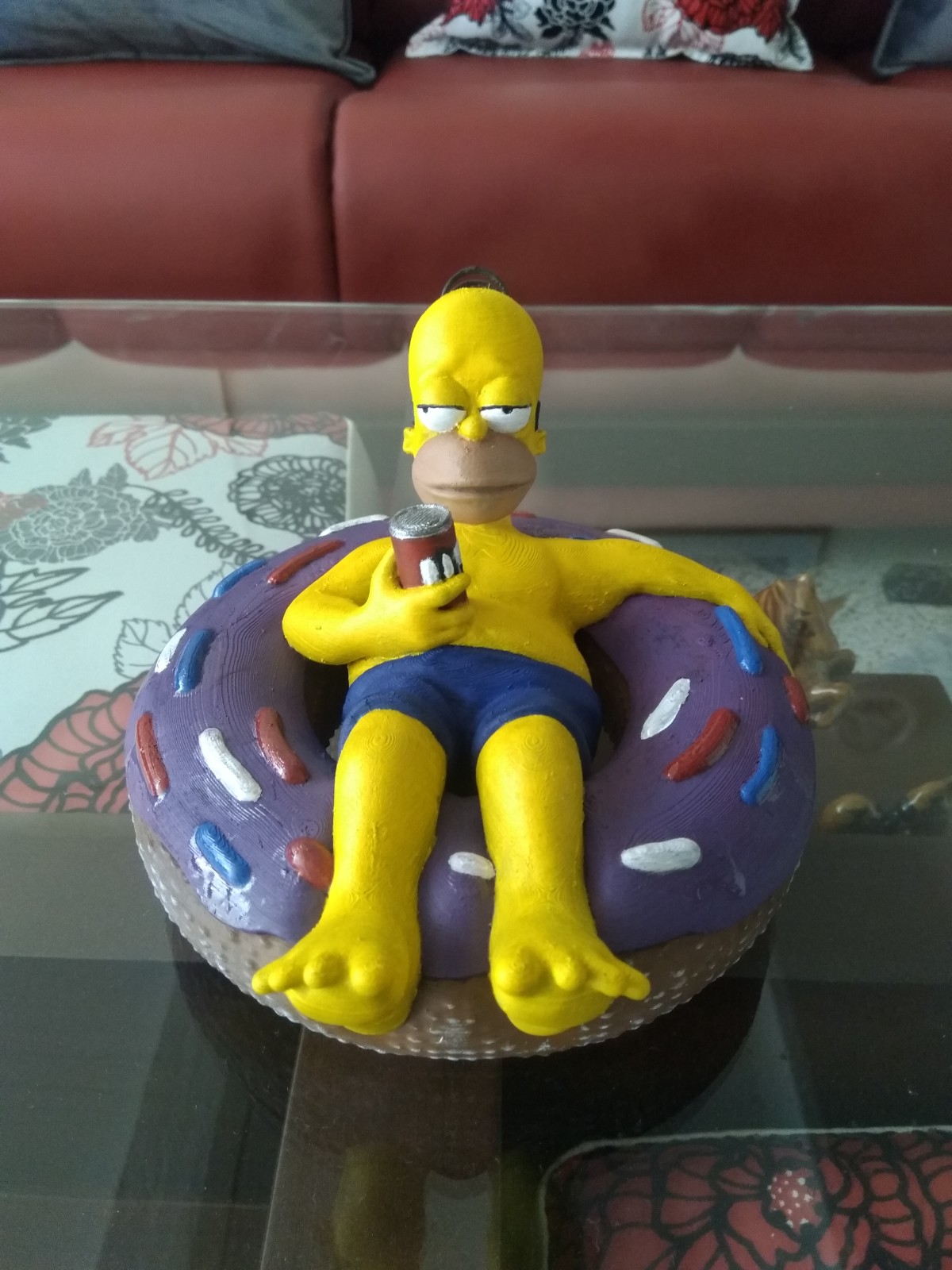 3D Printable Homer with integrated support by Udo Graf