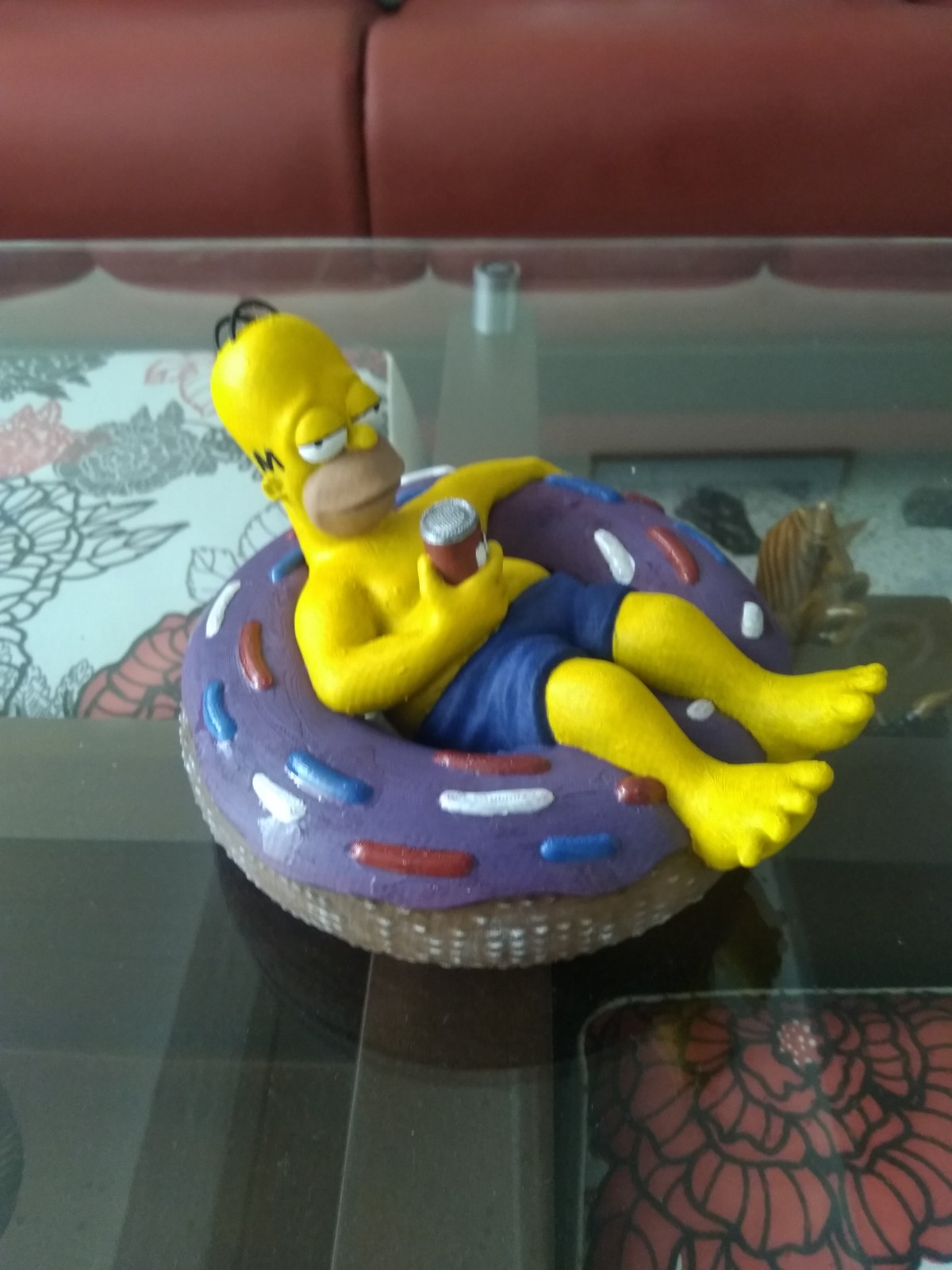 3D Printable Homer with integrated support by Udo Graf