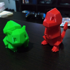 3D Printable Low-Poly Bulbasaur by Agustín Arroyo