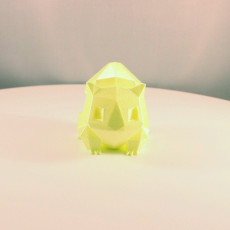3D Printable Low-Poly Bulbasaur by Agustín Arroyo