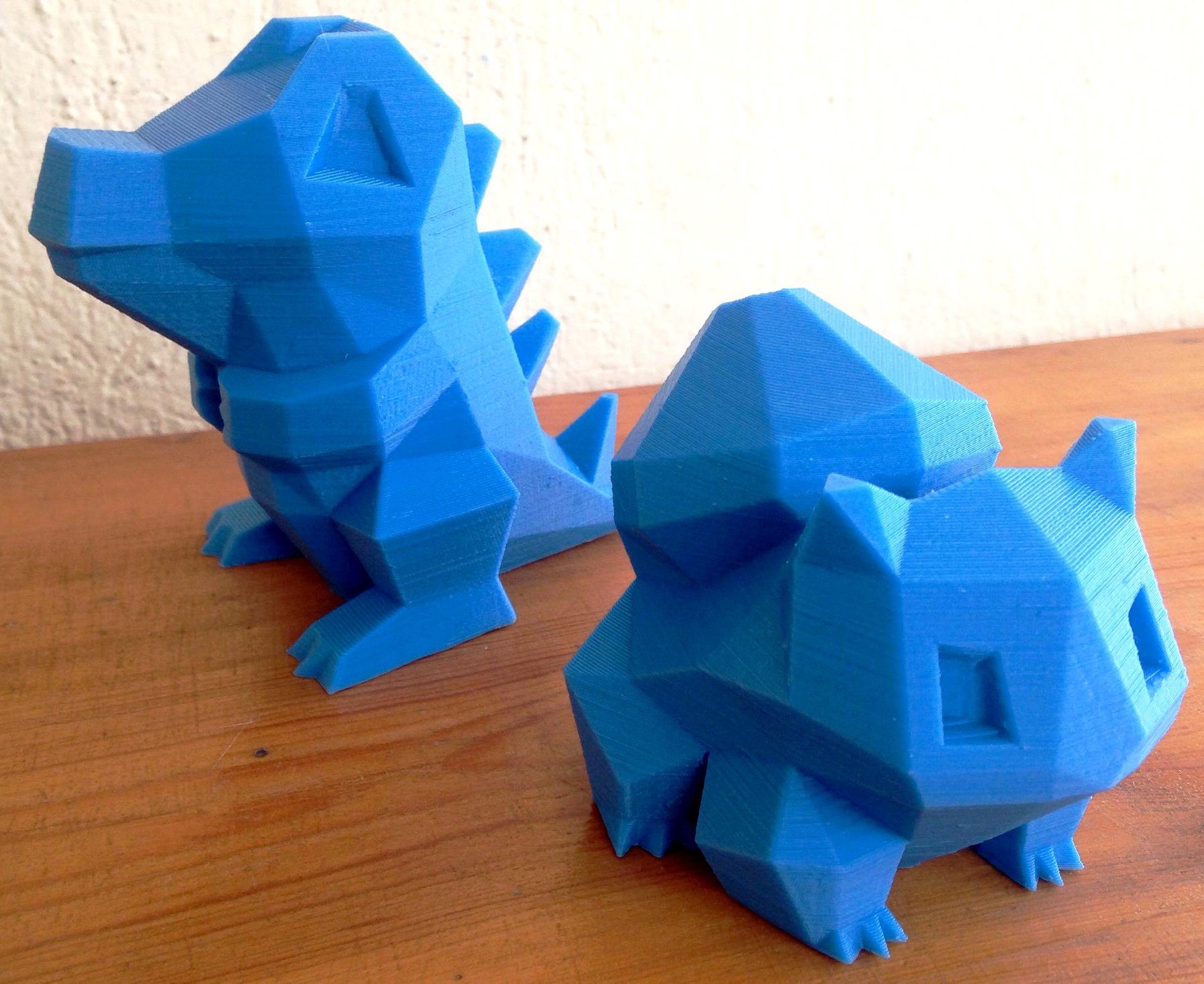 3D Printable Low-Poly Bulbasaur by Agustín Arroyo