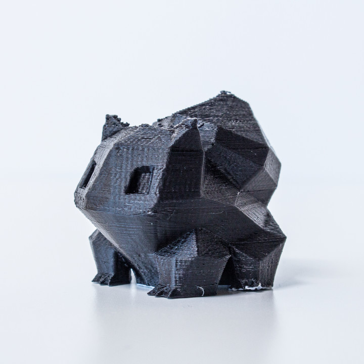 3D Print of Low-Poly Bulbasaur by AlexTStudios