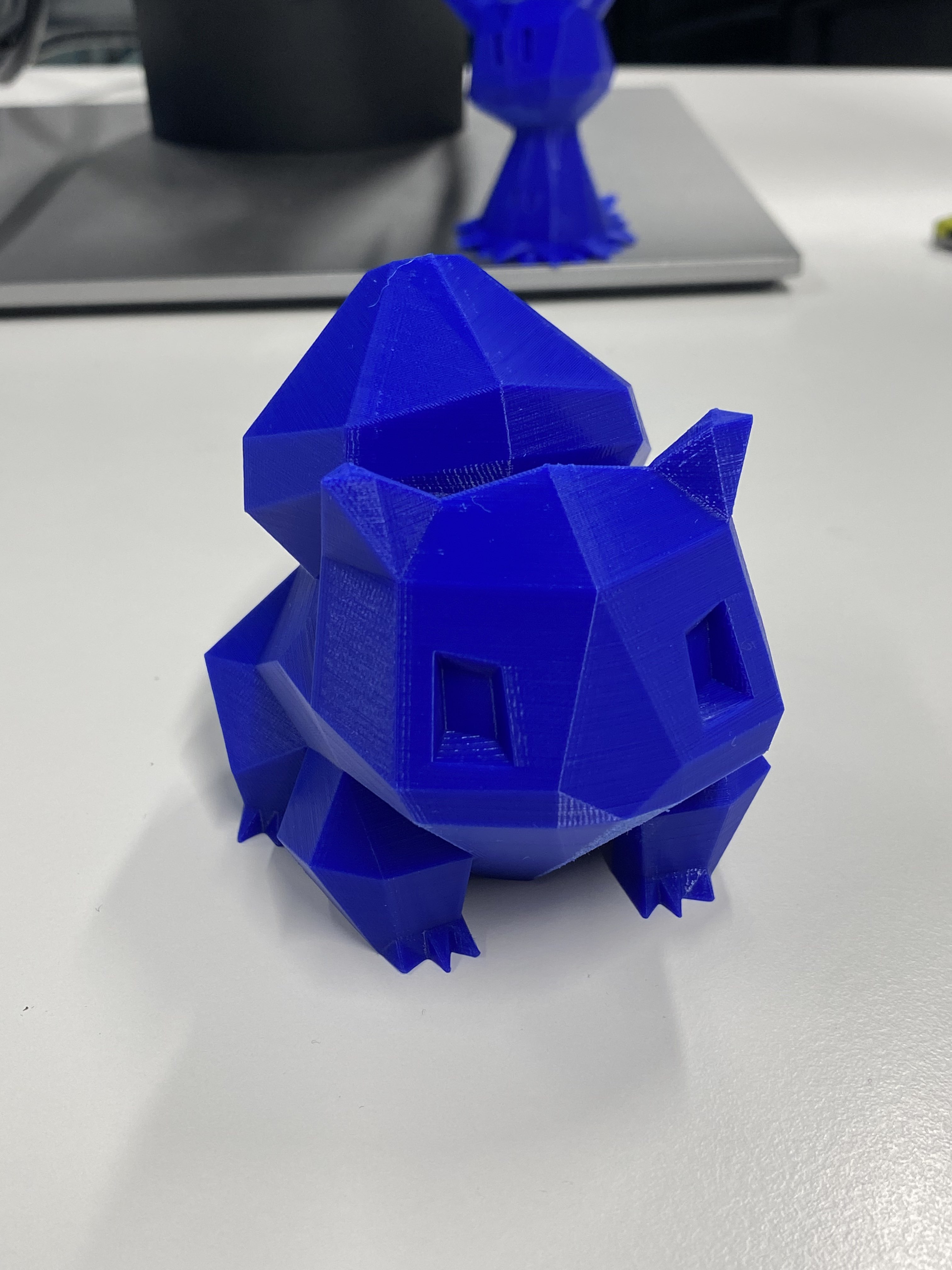 3D Printable Low-Poly Bulbasaur by Agustín Arroyo