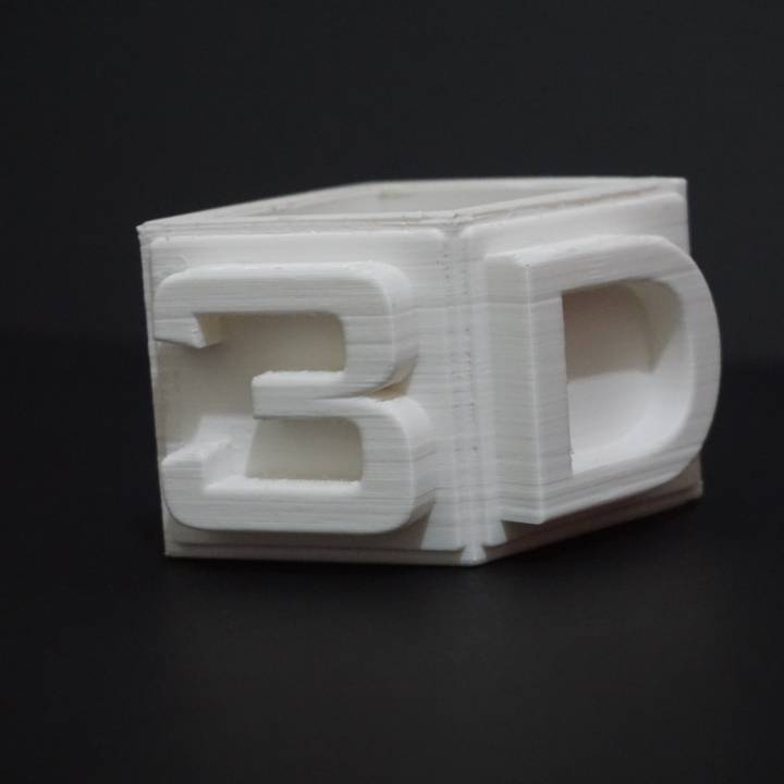 3D Printable 3D print logo by BlazP