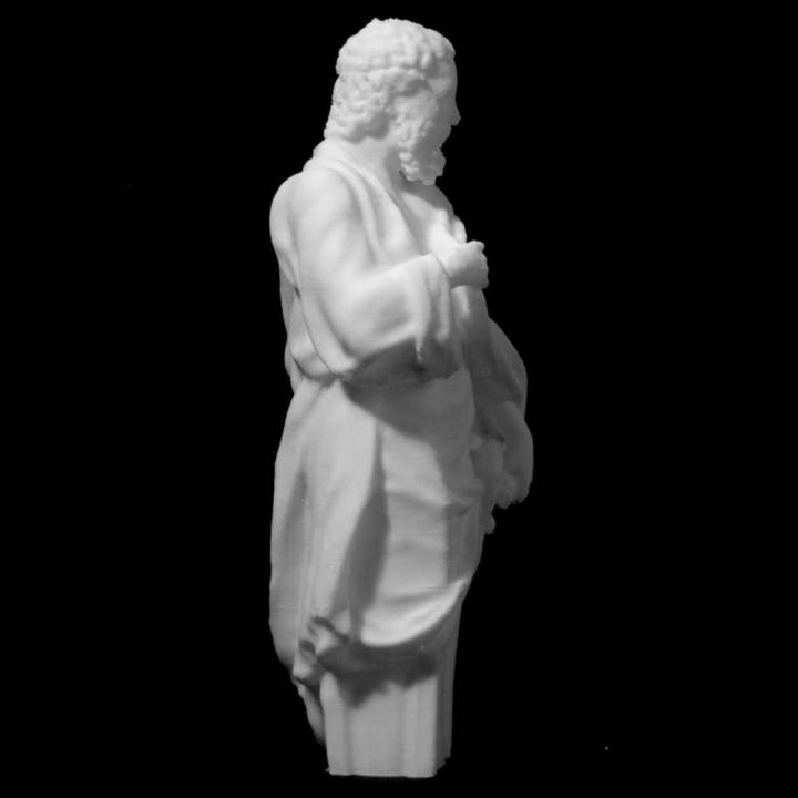 3D Printable Isocrates at The Palace of Versailles, France by Scan The ...
