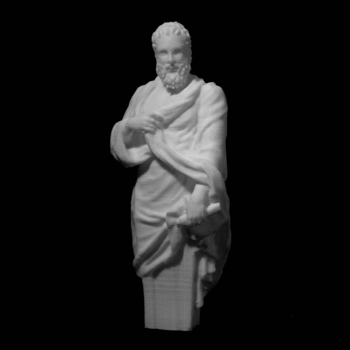 3D Printable Isocrates at The Palace of Versailles, France by Scan The ...