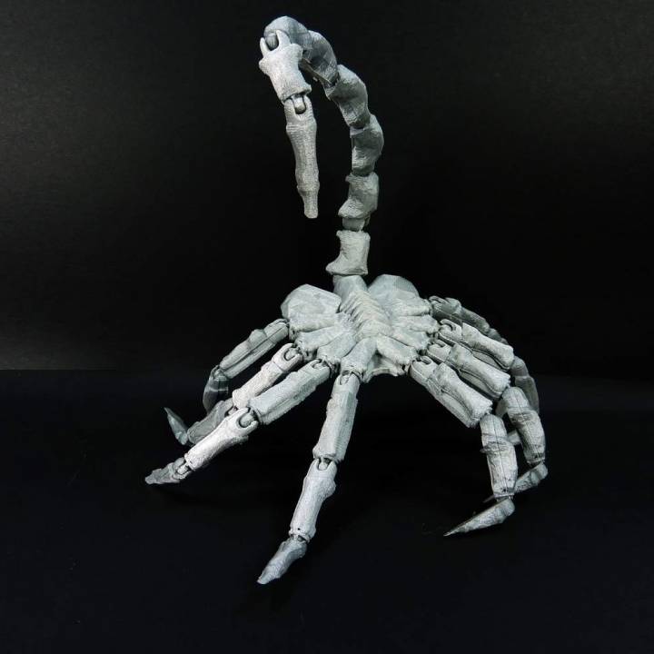 3D Printable Articulated Facehugger by bolsoncerrado
