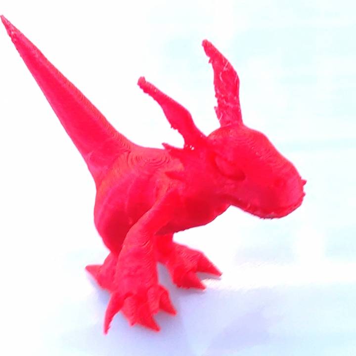 3D Printable Guilmon- Digimon by Marco Romano
