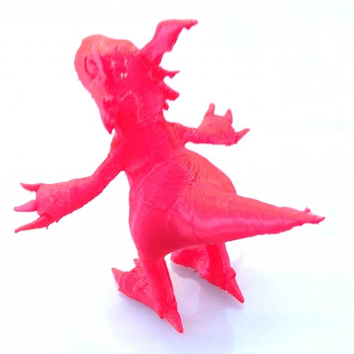 3D Printable Guilmon- Digimon by Marco Romano