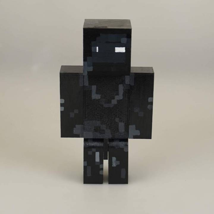 3D Printable Minecraft Blank Character by Simone Fontana