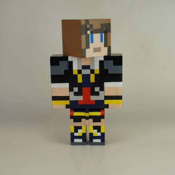 3D Printable Minecraft Blank Character by Simone Fontana