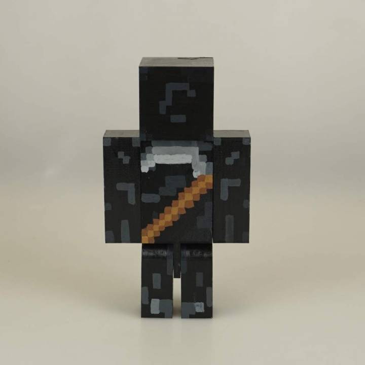 3D Printable Minecraft Blank Character by Simone Fontana