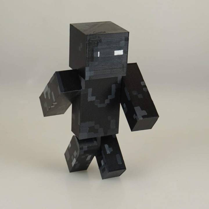3D Printable Minecraft Blank Character by Simone Fontana