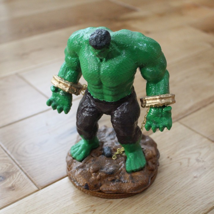 3D Print of The Incredible Hulk by saxonzs
