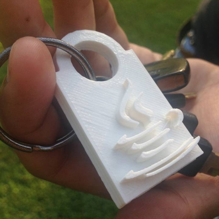3D Printable Java keychain by Domenico Chianese
