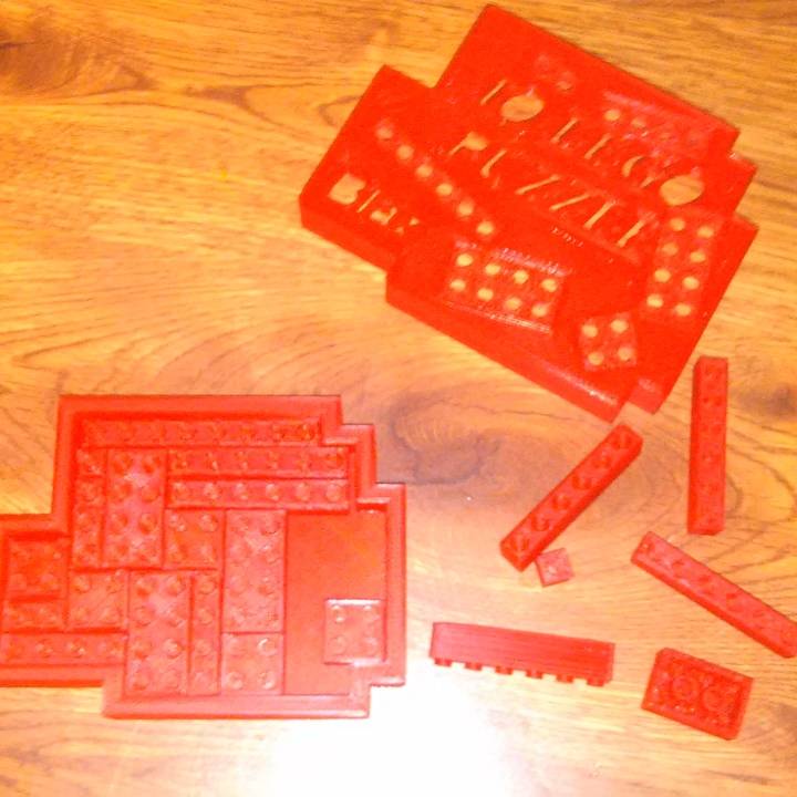 3D Printable IQ LEGO PUZZLE by BlazP