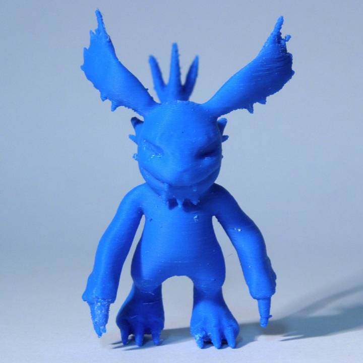 3D Printable Gazimon - Digimon by Marco Romano