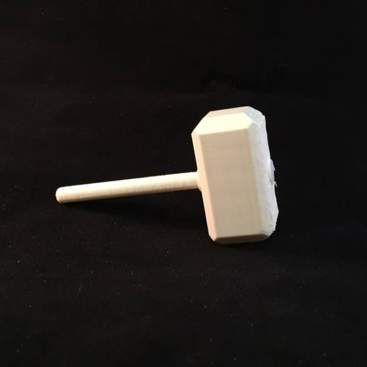3D Printable Hammer Hero Toy by Armando Lopez