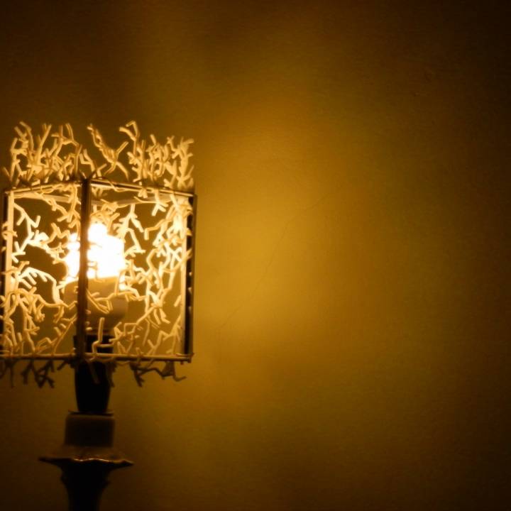 3D Printable Outside the Box Lampshade by MAP