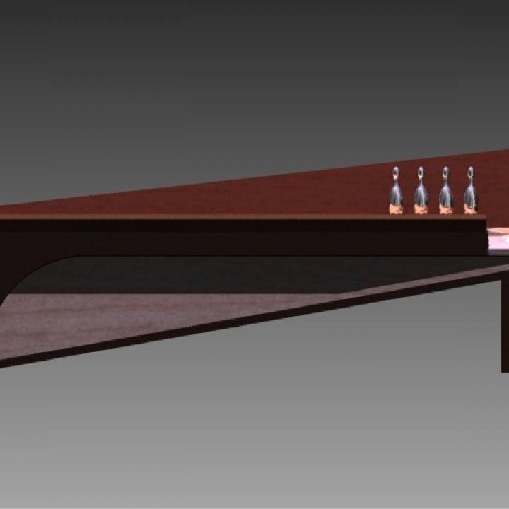 3D Printable Miniature Bowling by Matt Lothe