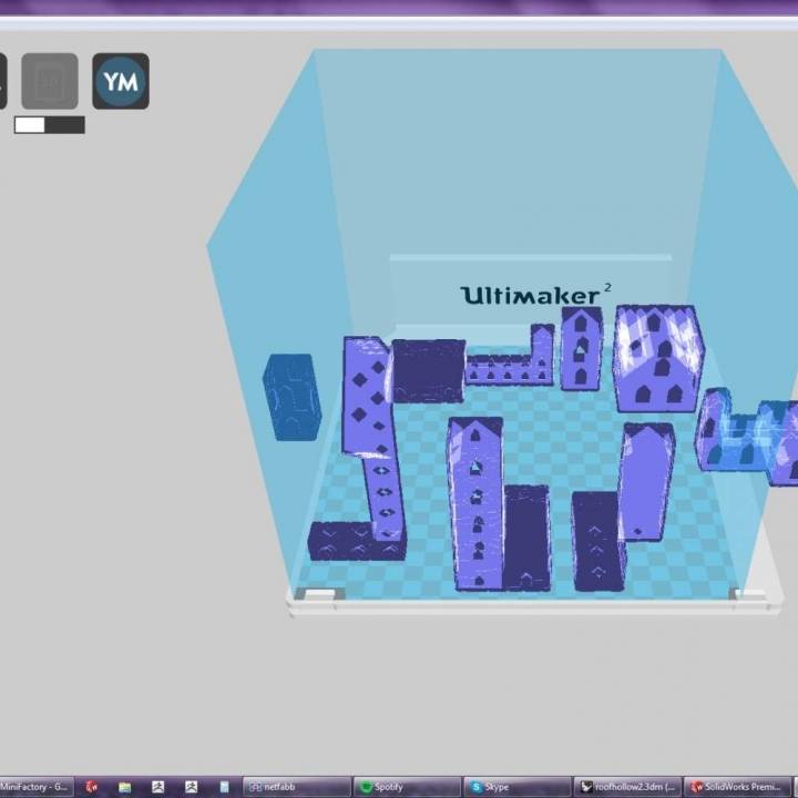 3D Printable tricky tower pieces TEST by Lucia Di Santo