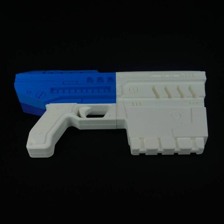 3D Printable Unreal Tournament -99 Enforcer by Stefan Oldeschool Frisk