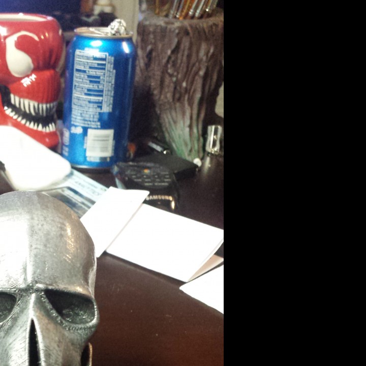 3D Print of Mad Max Fury Road - Shifter Skull by predawn sky