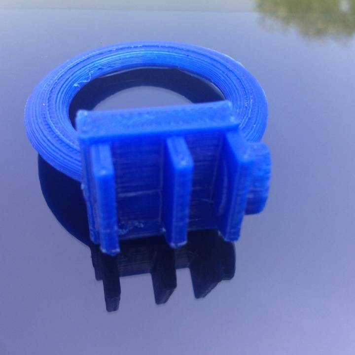 3D Printable Gopro flashlight mount by Kristian Emil pedersen