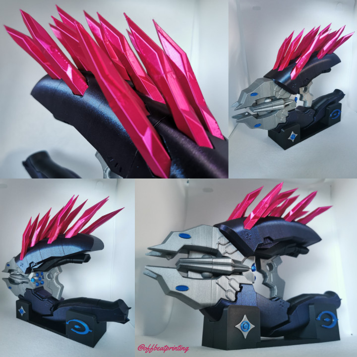 3D Print of Halo Needler prop by OffbeatPrinting