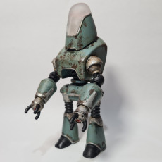 3D Printable Fallout 4 - Protectron Action Figure by Daniel Lilygreen