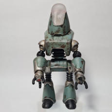 3D Printable Fallout 4 - Protectron Action Figure by Daniel Lilygreen
